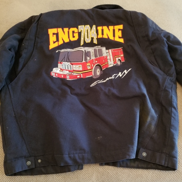 Charles River Apparel | Jackets & Coats | Fdny Denim Work Jacket | Poshmark